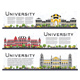 Set of University Campus Study Banners, Vectors | GraphicRiver