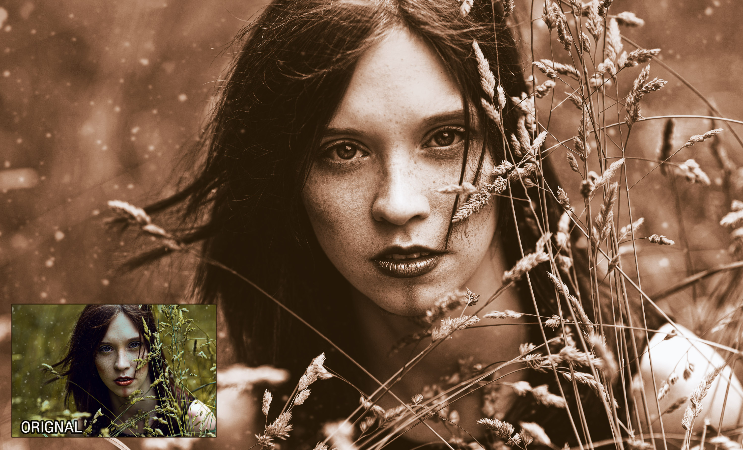 Vintage Sepia Filter - 18 Photoshop Actions, Add-ons | GraphicRiver