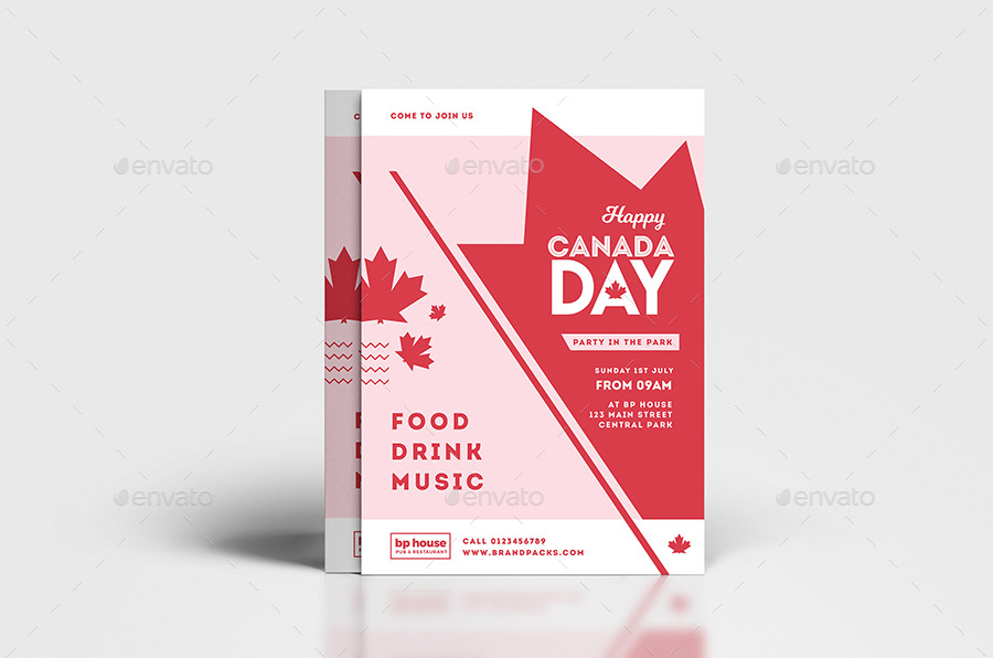 Canada Day Flyer / Poster, Print Templates | GraphicRiver