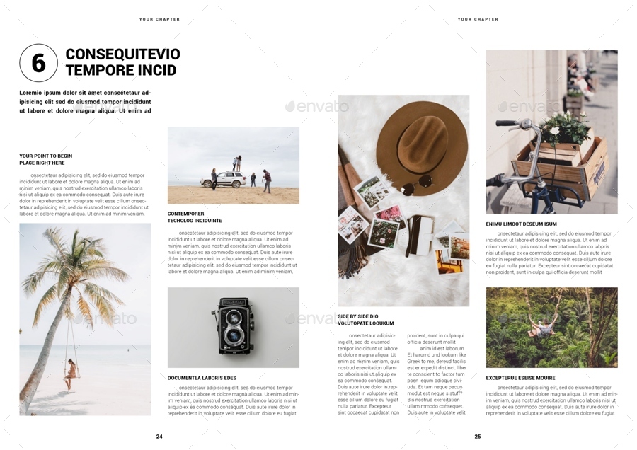 Clean Indie Magazine, Print Templates | GraphicRiver