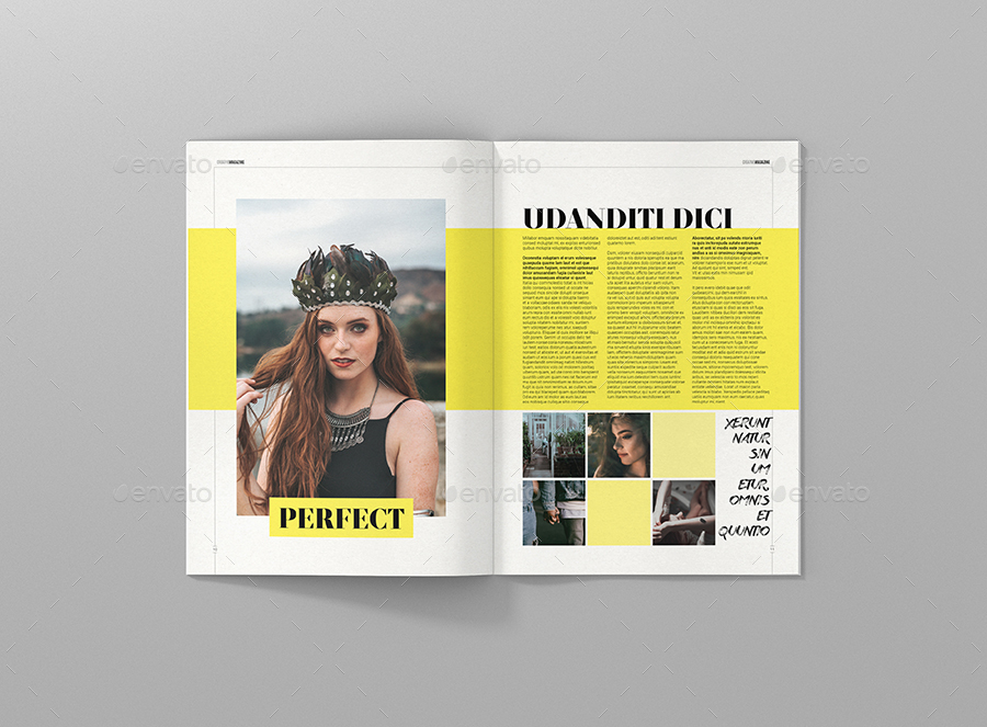 Cool Magazine Template, Print Templates | GraphicRiver