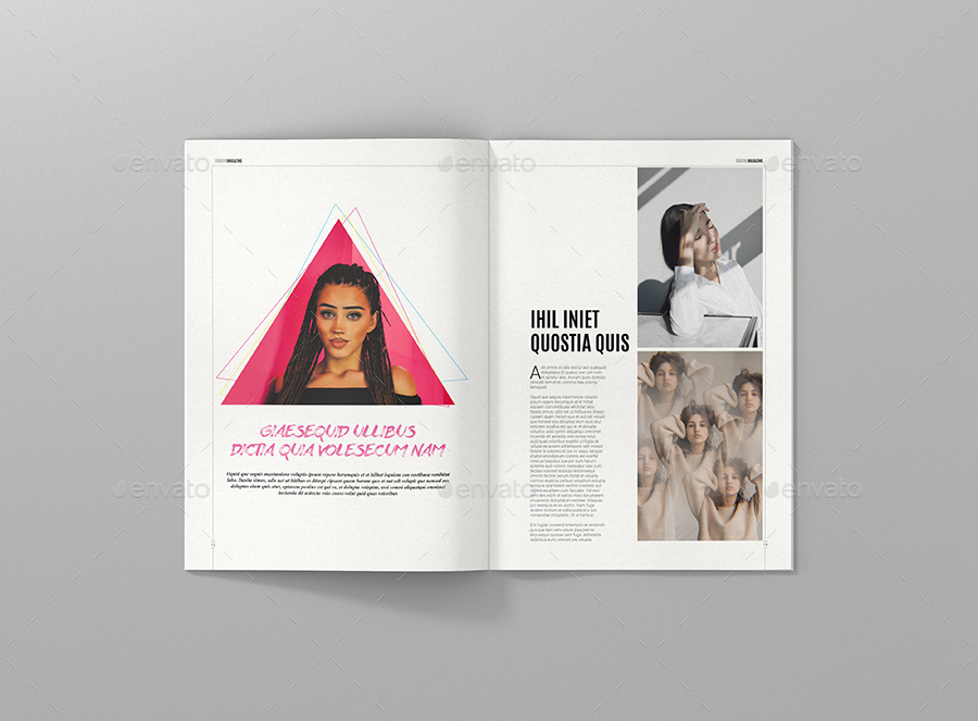 Cool Magazine Template, Print Templates | GraphicRiver