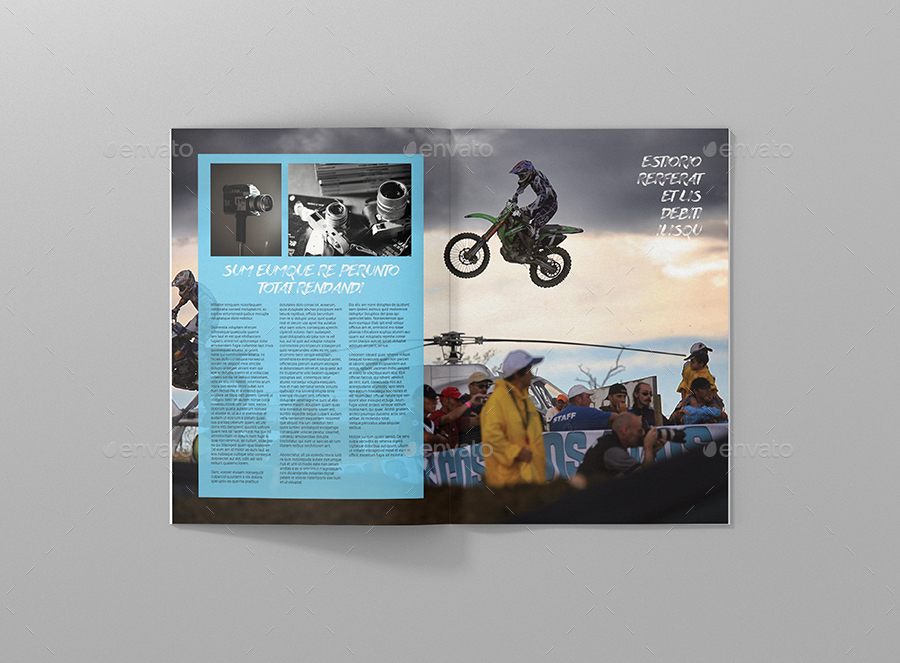 Cool Magazine Template, Print Templates | GraphicRiver