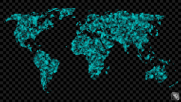 World Map, Motion Graphics | VideoHive