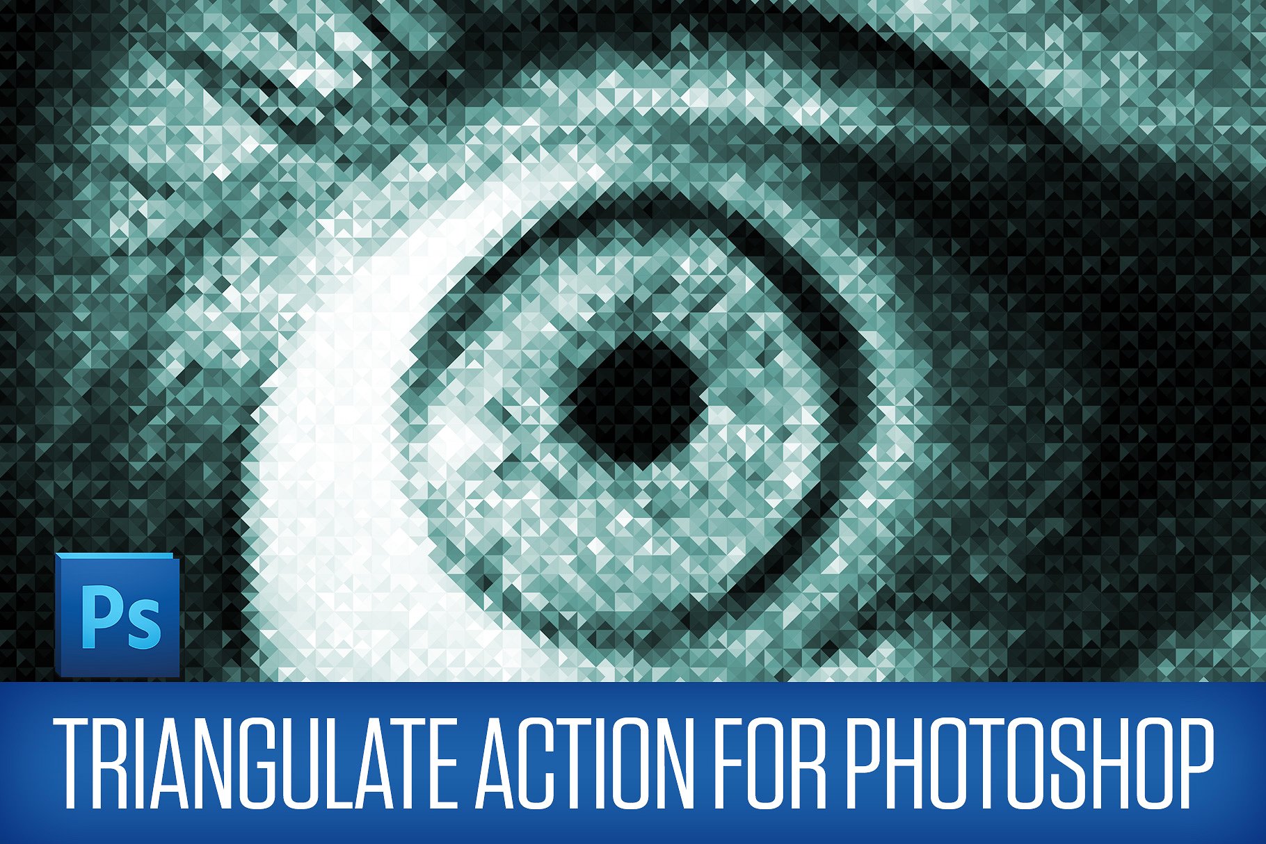 Triangulate Photoshop Action, Add-ons | GraphicRiver