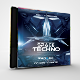 Space Techno Photoshop CD/DVD Template, Print Templates | GraphicRiver