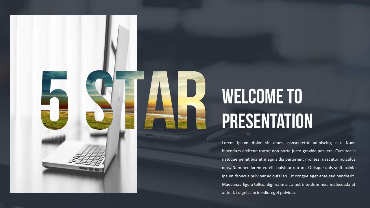 5 Star Powerpoint Presentation Template, Presentation Templates ...