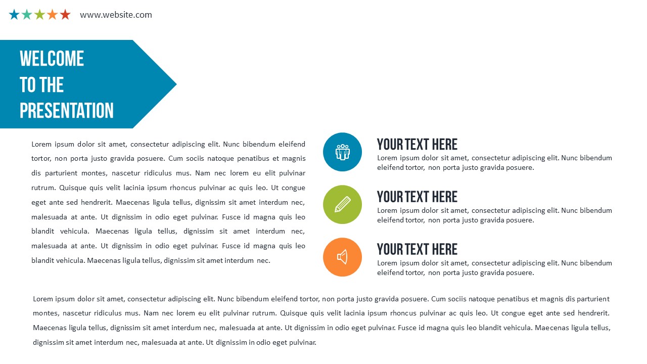 5 Star Powerpoint Presentation Template, Presentation Templates ...