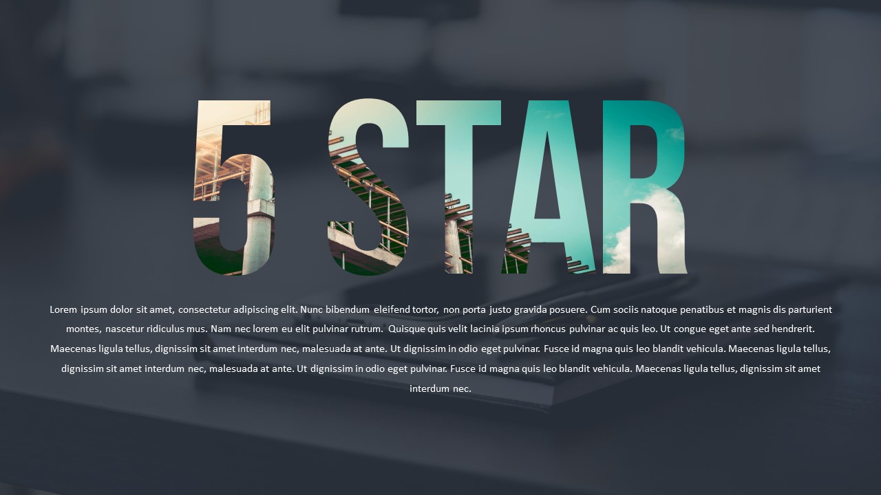 5 Star Powerpoint Presentation Template, Presentation Templates ...