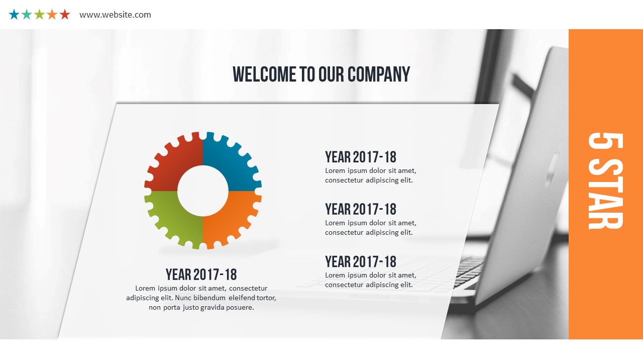 5 Star Powerpoint Presentation Template, Presentation Templates ...
