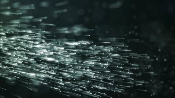 Particle Flow Green, Motion Graphics | VideoHive