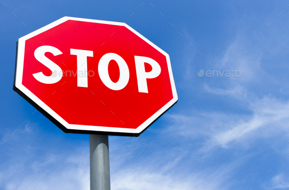 Stop signal Stock Photo by KYNASTUDIO | PhotoDune