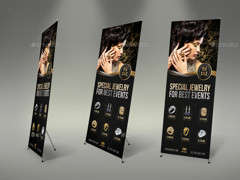 Jewelry Advertising Bundle Vol.2, Print Templates | GraphicRiver