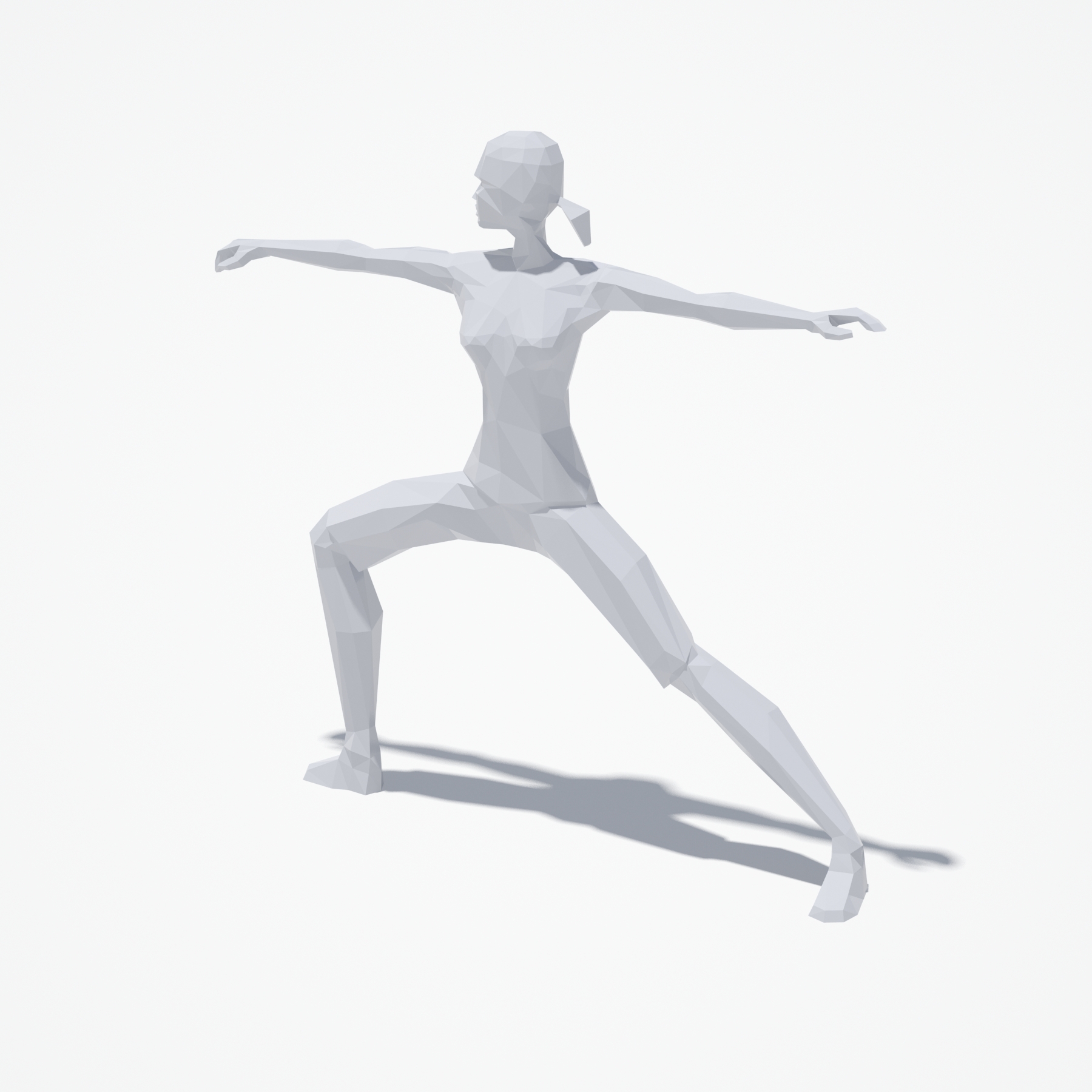 Low Poly Sport Pose PACK by Cerebrate | 3DOcean