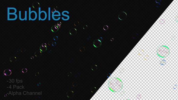 Bubbles Pack 4, Motion Graphics | VideoHive