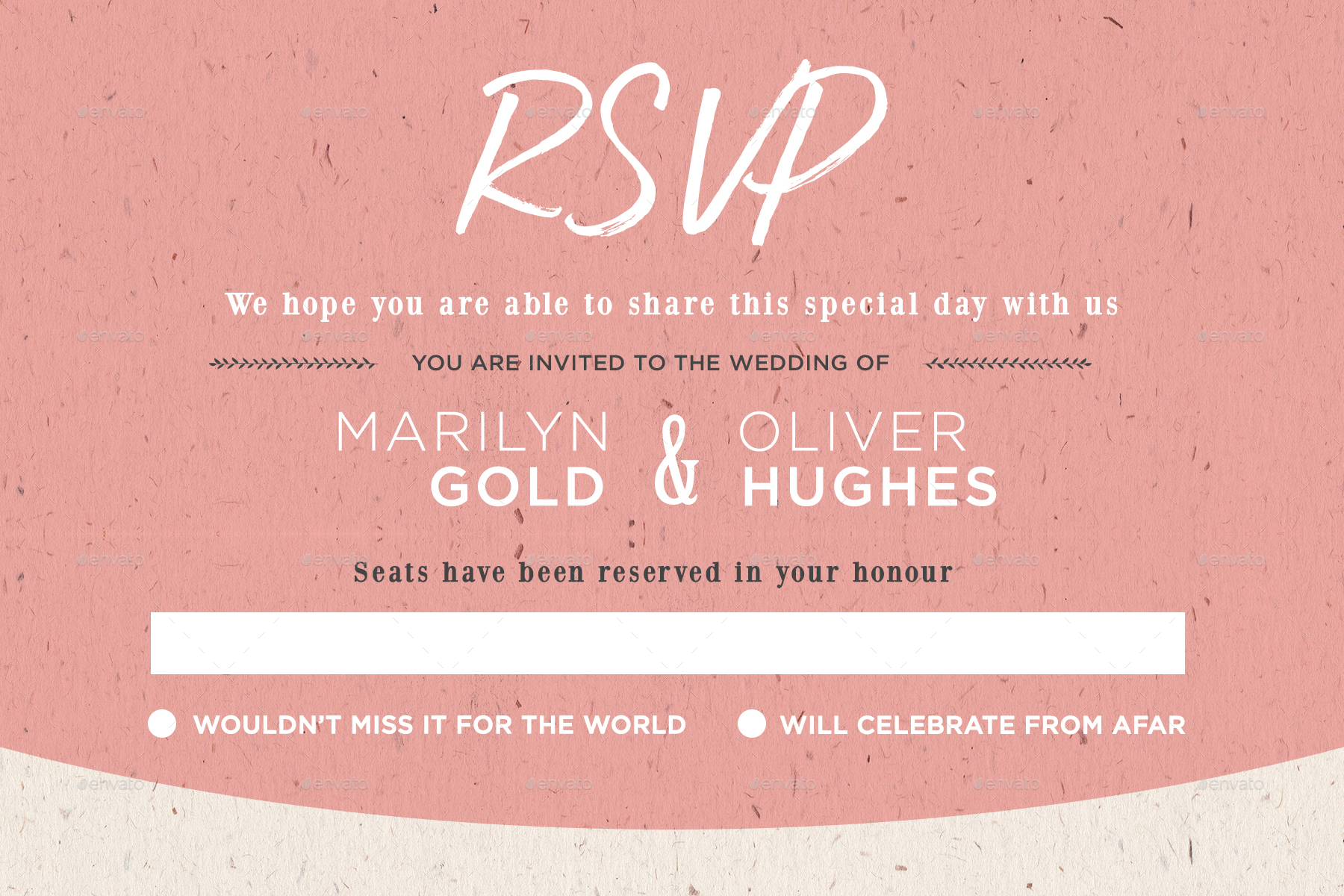 Wedding Invitation, Print Templates | GraphicRiver