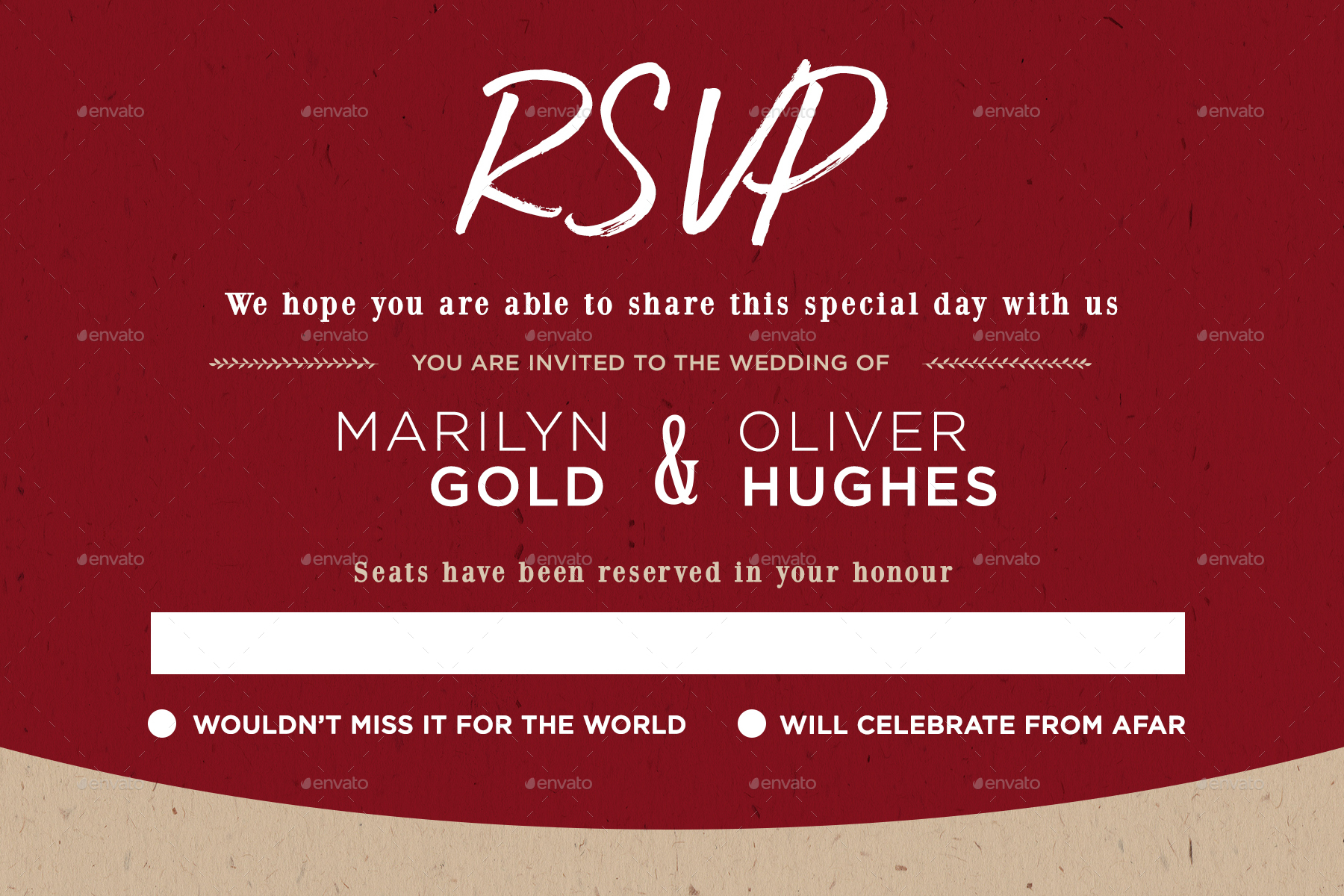 Wedding Invitation, Print Templates | GraphicRiver