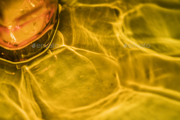 Yellow abstract light reflection background Stock Photo by Rawpixel