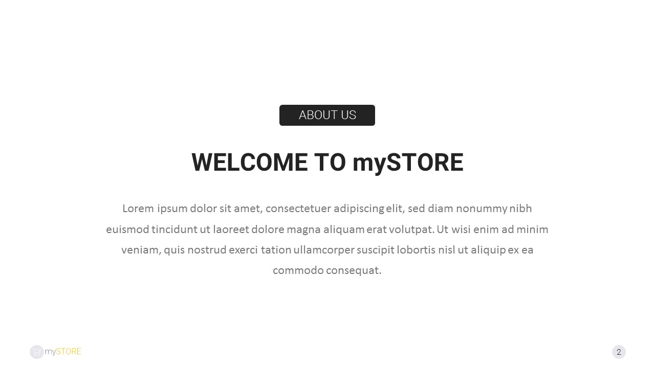 myStore - Google Slides Presentation, Presentation Templates | GraphicRiver