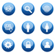 Blue Glossy Icon, Icons | GraphicRiver
