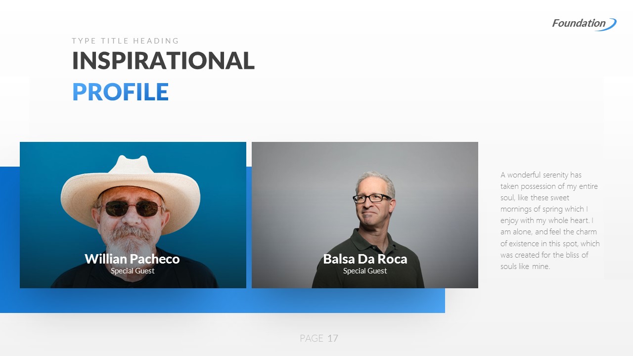 Foundation Premium Presentation Template, Presentation Templates ...