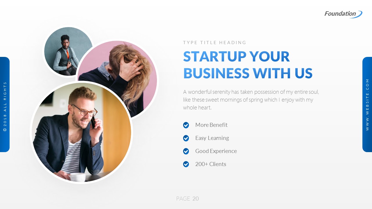 Foundation Premium Presentation Template, Presentation Templates ...