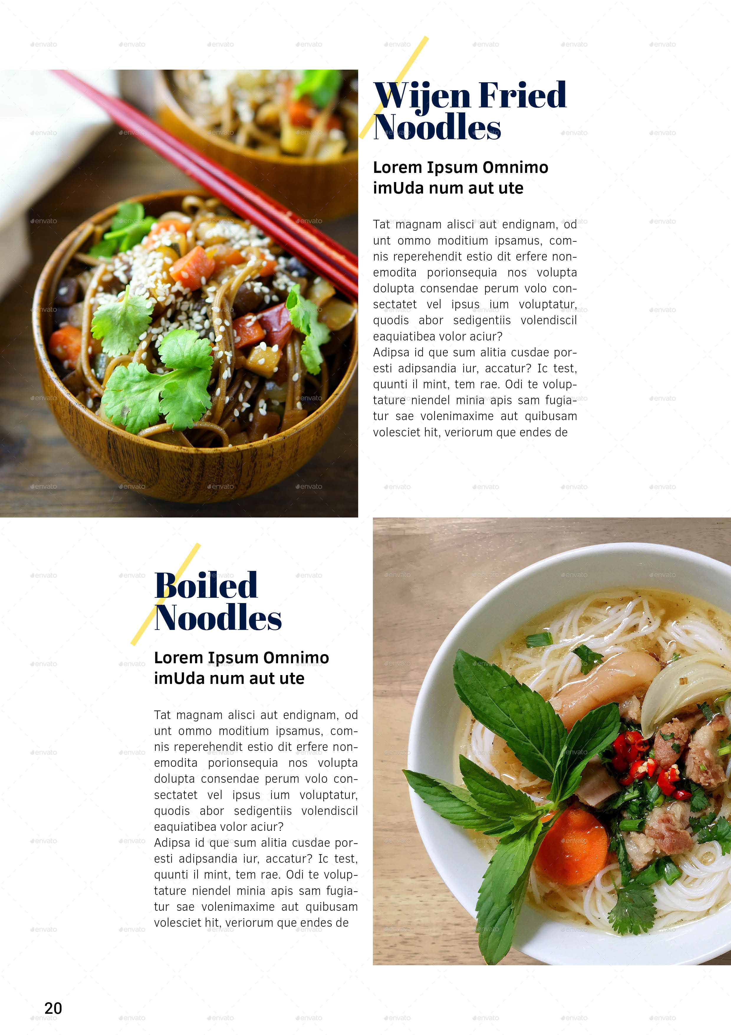 Culinary Inspiration Indesign Template, Print Templates | GraphicRiver