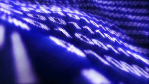 Three Binary Numbers Code, Motion Graphics | VideoHive