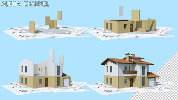 House Building, Motion Graphics | VideoHive