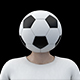 Soccer Ball Head, Graphics | GraphicRiver