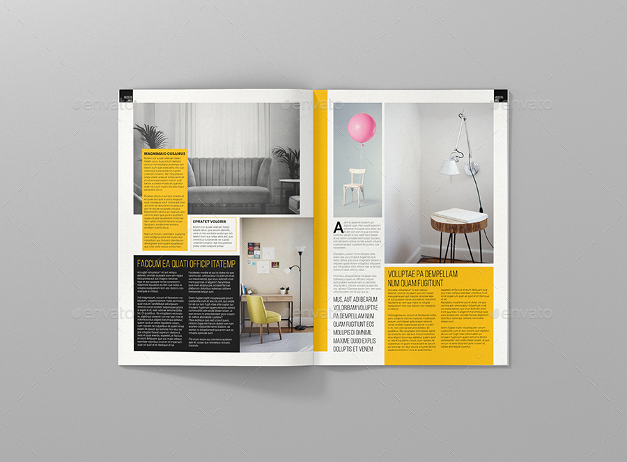 Modern Magazine Template, Print Templates | GraphicRiver