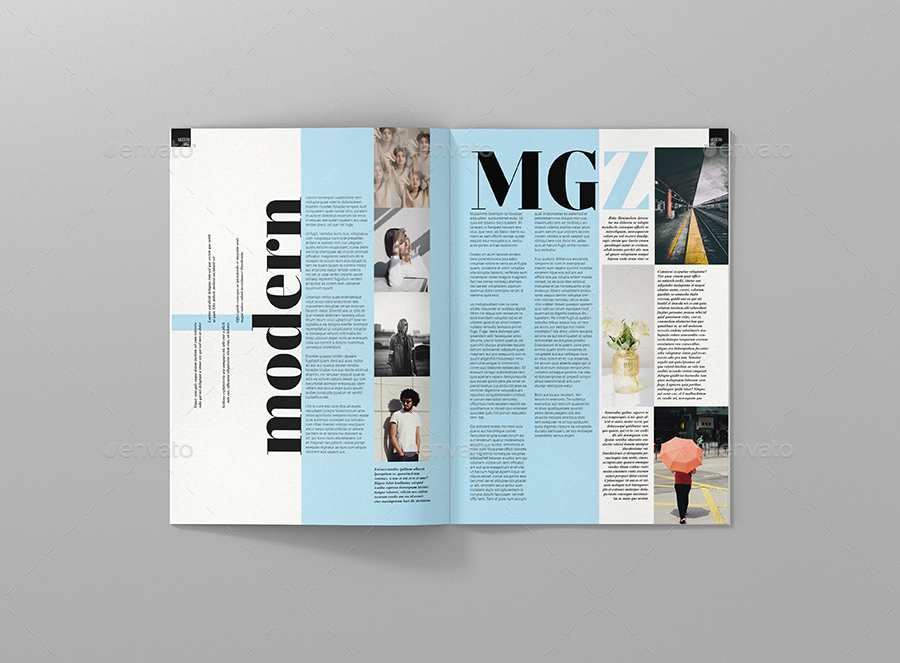 Modern Magazine Template, Print Templates | GraphicRiver