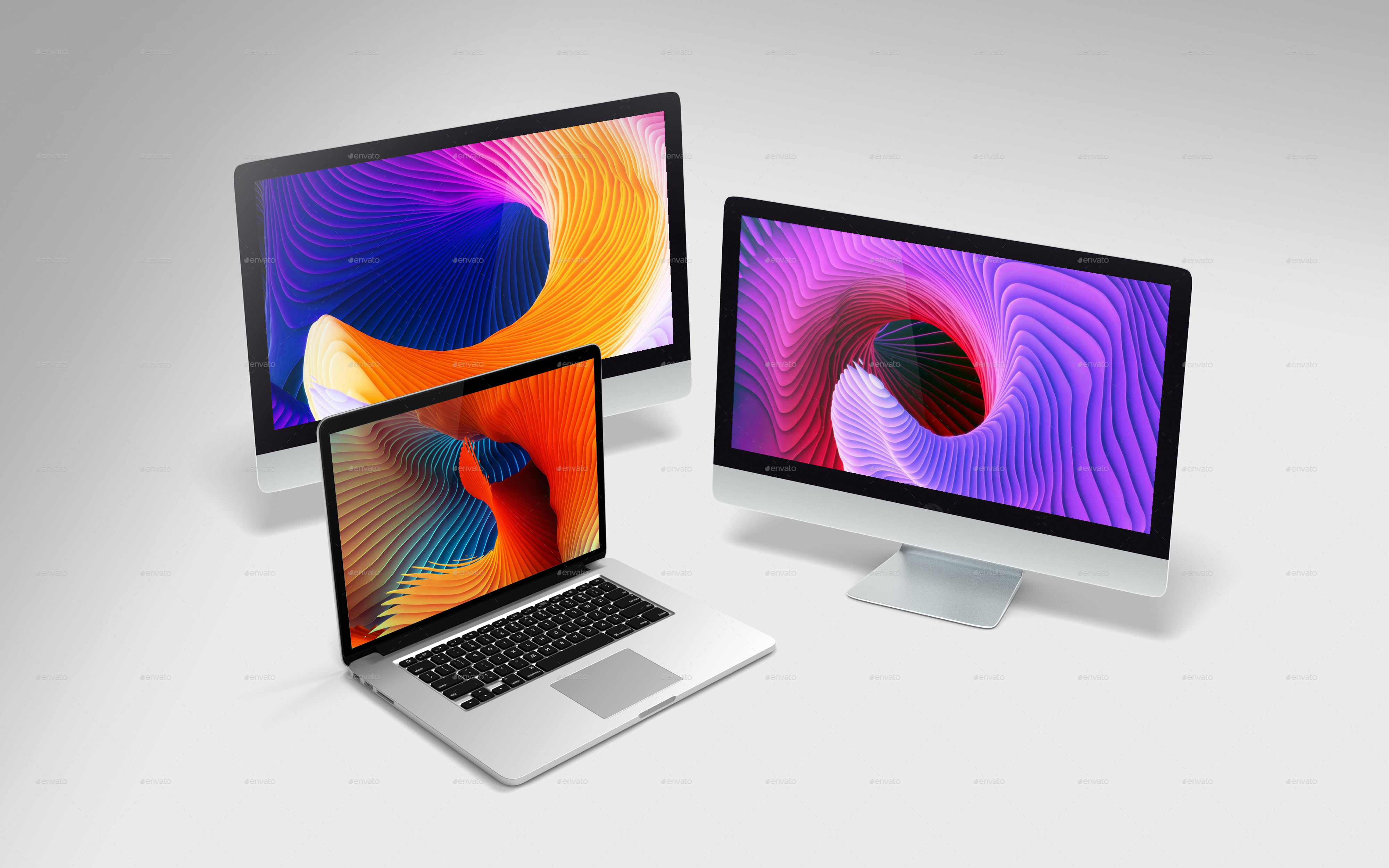 Multi Devices Responsive Website Mockup, Graphics | GraphicRiver