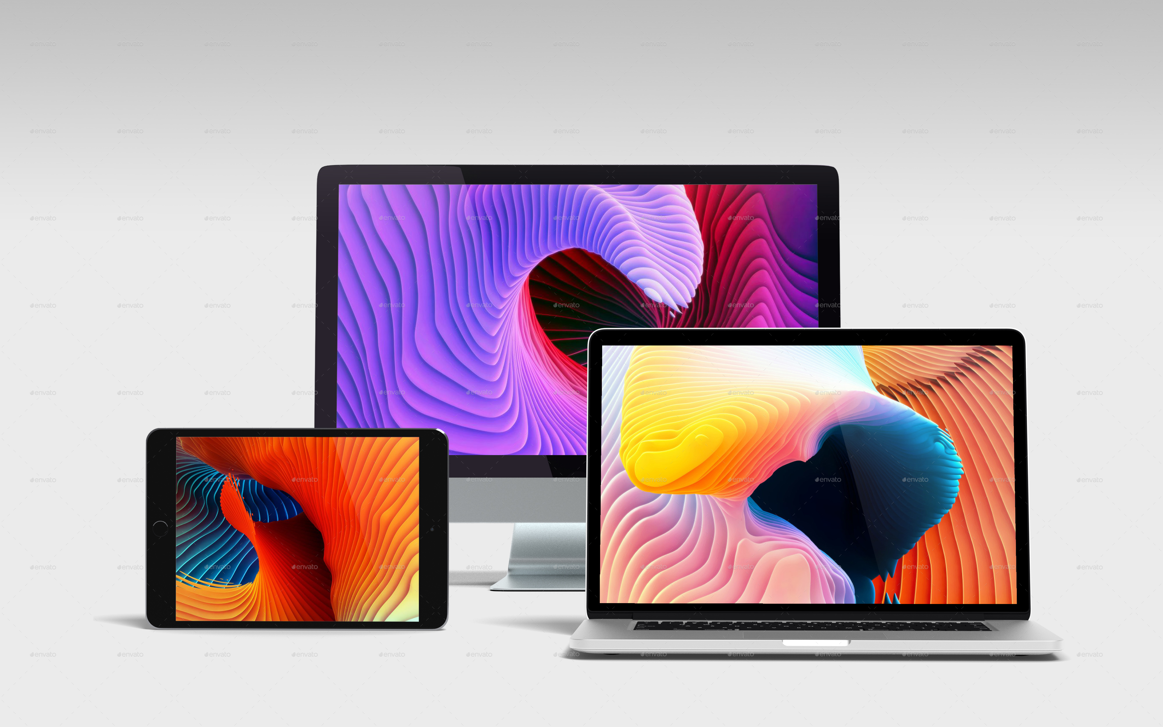 Multi Devices Responsive Website Mockup, Graphics | GraphicRiver