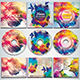 Colorful CD/DVD Album Covers Bundle Vol. 9, Print Templates | GraphicRiver
