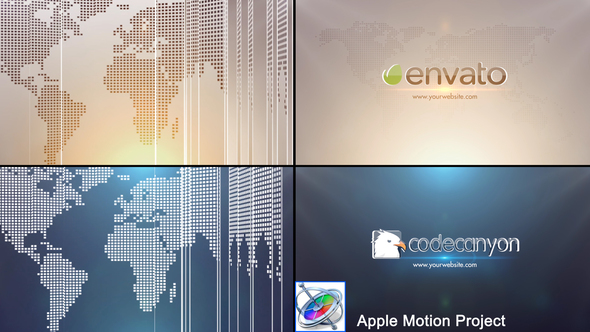 Global Business Logo - Apple Motion, Apple Motion Templates | VideoHive