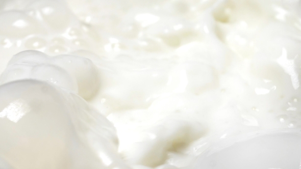 Milky Liquid Boil Up in, Stock Footage | VideoHive