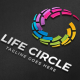 Life Circle Logo, Logo Templates | GraphicRiver
