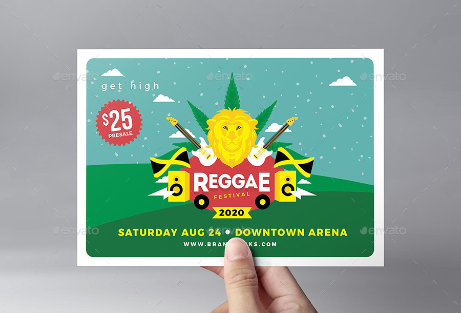 Reggae Festival Flyer / Poster by BrandPacks | GraphicRiver
