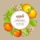 Apple Vector Frame by cuttlefish84 | GraphicRiver