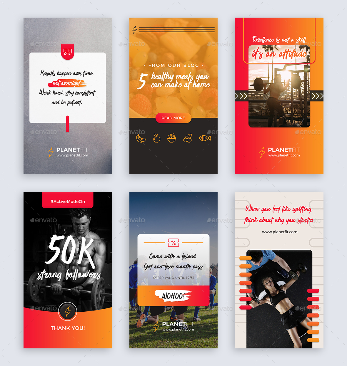 Instagram Stories Bundle, Web Elements | GraphicRiver