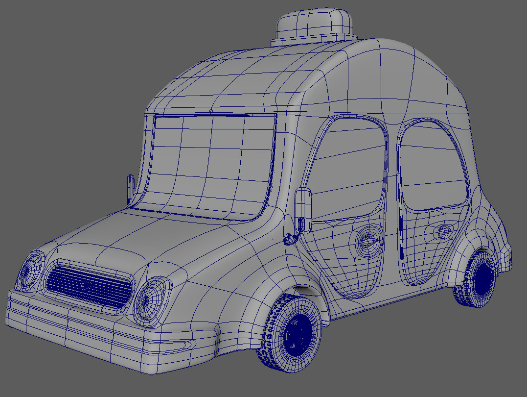 Cartoon Car 1 by MUS_GRAPHIC_ | 3DOcean