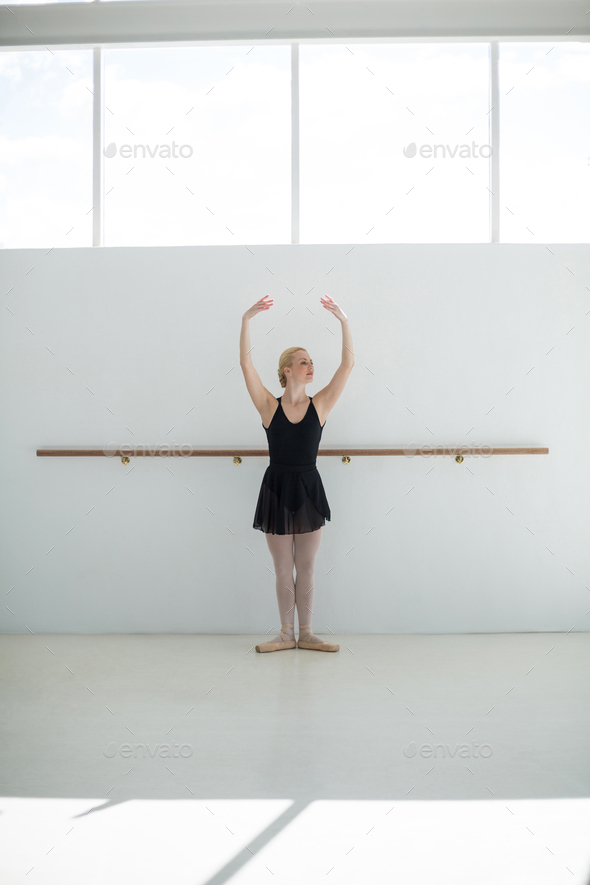 Ballerina practicing ballet dance Stock Photo by Wavebreakmedia | PhotoDune