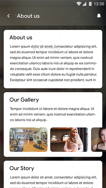 Salon Appointment Booking App UI Kit| Beauty Parlor App UI Kit| Makeup ...