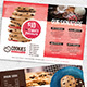 Cookie Shop Flyers, Print Templates | GraphicRiver