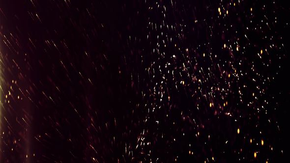 Glitter Firework Sparks Gold Widescreen, Motion Graphics | VideoHive
