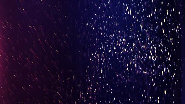 Glitter Led Sparks Colorful Widescreen, Motion Graphics | VideoHive