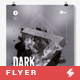 Dark Progressive - Party Flyer / Poster Template A3, Print Templates