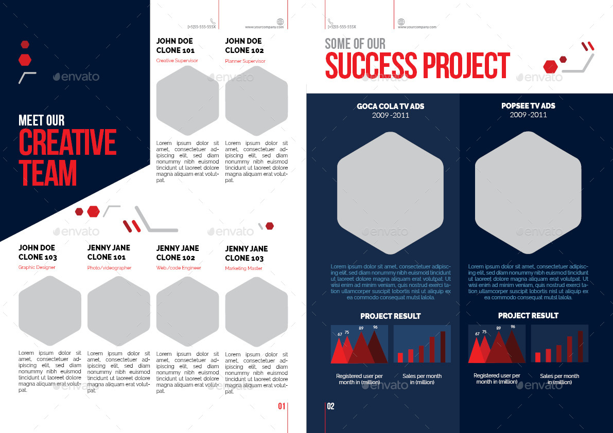 Business Bundle 3 in 1, Print Templates | GraphicRiver