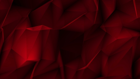 Dark Red Abstract Technology Polygonal Video , Motion Graphics | VideoHive